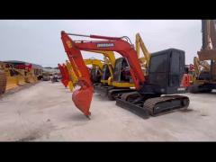 Original Used Komatsu PC78US Crawler Excavator Secondhand 7 Ton Mini Excavator Construction Machinery