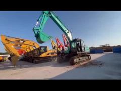 21 тонны оригинальный японский использованный экскаватор Kobelco SK210-8 с двигателем мощностью 114 кВт и емкостью 1 м3