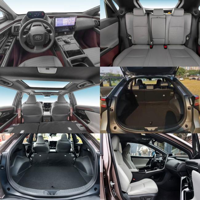 2023 New Energy 4WD Toyota Bz4X Car SUV Electric 4 Wheel Cars Vehicles High Speed 2WD Toyota Bz4X Uniland 615km