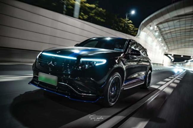 Top Quality Electric Cars Made in China Eqc 400 4matic Nedc Range 415km EV Auto Car Model Benz Eqc Electric SUV