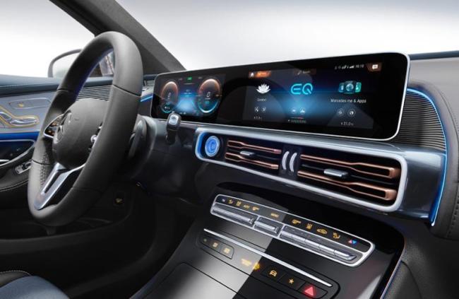 Top Quality Electric Cars Made in China Eqc 400 4matic Nedc Range 415km EV Auto Car Model Benz Eqc Electric SUV