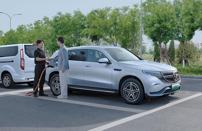 Top Quality Electric Cars Made in China Eqc 400 4matic Nedc Range 415km EV Auto Car Model Benz Eqc Electric SUV