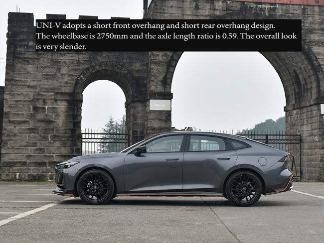 2023 Version Cheap Price Uni-V 1.5 T 5 Seats Petrol Gasoline Changan Car Sedan