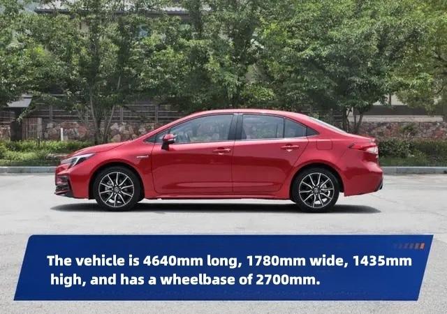 Toyota Levin 2023 Leading Edition Sport Gasoline Sedan New Car Aggressive Port Edition Luxury Cars Cheap