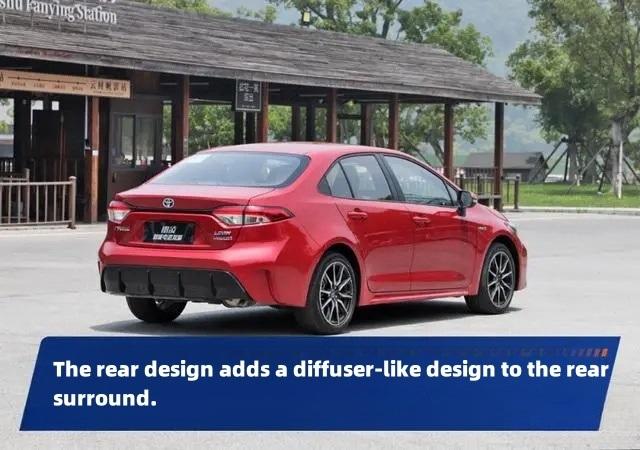 Toyota Levin 2023 Leading Edition Sport Gasoline Sedan New Car Aggressive Port Edition Luxury Cars Cheap