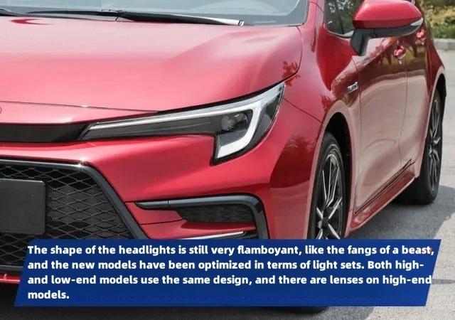 Toyota Levin 2023 Leading Edition Sport Gasoline Sedan New Car Aggressive Port Edition Luxury Cars Cheap