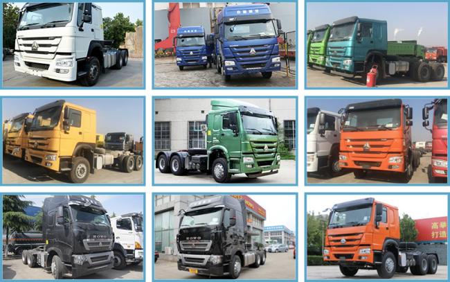 4*2 336HP HOWO 7 Tractor Truck with Flat Roof for Sale