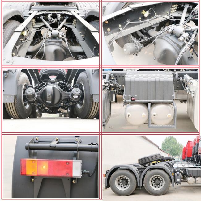 Low Price Dongfeng 40ton/50ton 375HP Prime Mover Truck Head Trailer Tractor LHD for Africa