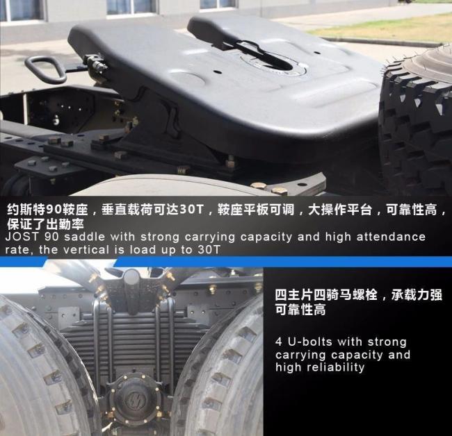 Brand New Shacman D Long 6X4 Trailer Head Truck, Tractor Truck with 50tons Capacity and Spare Parts