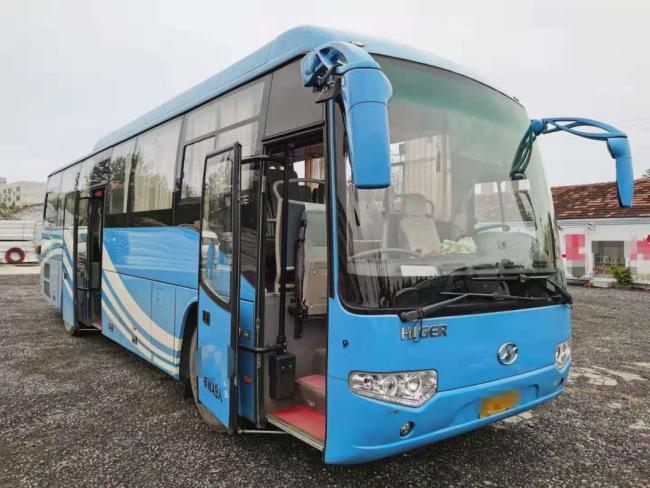 Cheaper Used Year 2017 Kinglong/Higer Diesel Engine 49 Seats Coach Bus in Good Condition