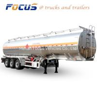 Quality 3/4/5 Axles Aluminum Tank Truck Semi Trailer with 4 Compartments 30 000 to 60 for sale