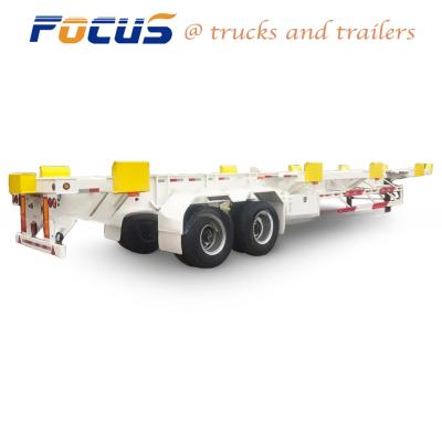 China Webco Valve 40ft/45ft Terminal Tractor Trailer/Shuttle Chassis for Smooth Handling for sale