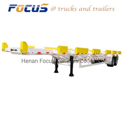 China Webco Valve 40ft/45ft Terminal Tractor Trailer/Shuttle Chassis for Smooth Handling for sale