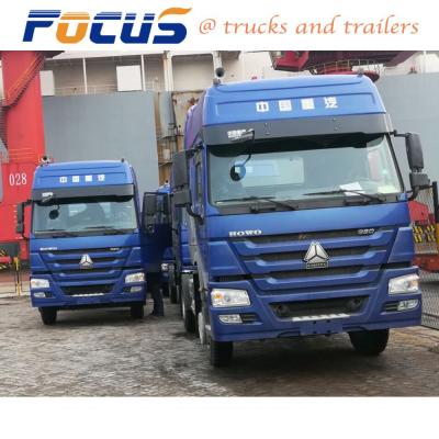China 4*2 336HP HOWO 7 Tractor Truck with Flat Roof for Sale for sale