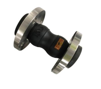 China EN1092 Pn16 Oil Resistant NBR Dn25 Double Sphere Expansion Joint Flanged for sale