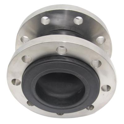China Dn300 Pn16 Ss304 Flanged Epdm Single Arch Expansion Joint Rubber Flexible Joint Te koop