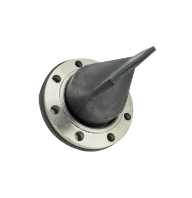 China EN 1092-2 Flanged Blowdown Rubber Duckbill Valve Flexible Neoprene Rubber Check Valve for sale
