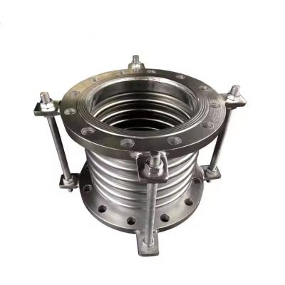 China ANSI 150LB Roestvrij staal metalen uitlaatcompensator Versterkt metalen uitbreidingsbellows Te koop