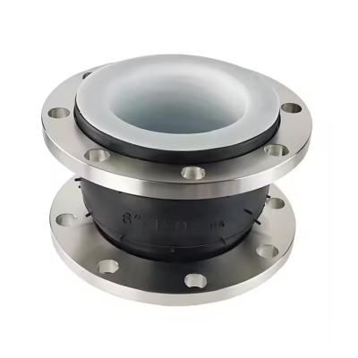 China SS304/SS316 custom flange connection PTFE natural rubber expansion joint for sale