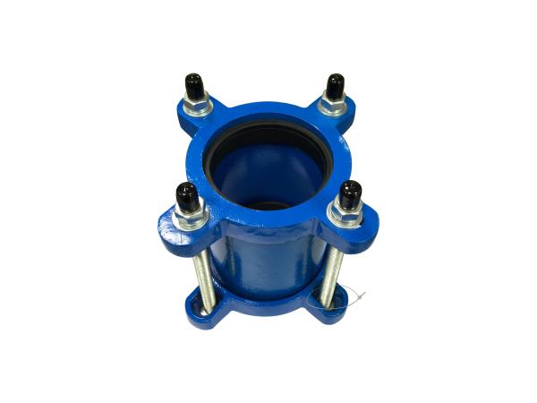 Carbon Steel Flexible Universal Dresser Coupling Blue Epoxy Coated Joints