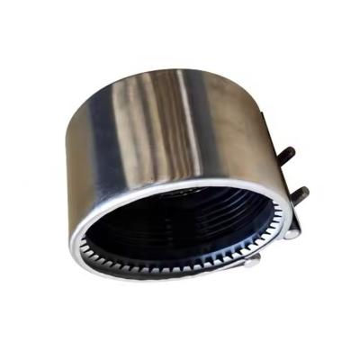 Cina SS316 Molla olio in acciaio inossidabile Clampada di riparazione di tubi HDPE personalizzata per tubi di grande diametro in vendita
