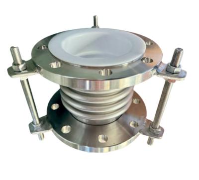 China PTFE Lined Expansion Bellows with JIS 10K Flange Standard for sale