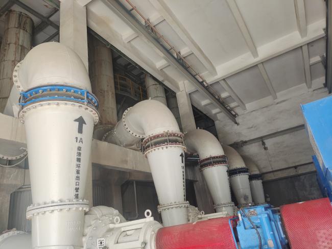 Liang He Single Sphere Rubber Expansion Joint application