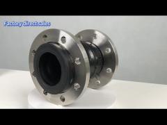 Double Ball Rubber Expansion Joint Natural Rubber Flexible Joint Flange Connection (Dubbelbal rubber uitbreidingsgewricht van natuurlijk rubber)