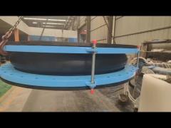 DN1600 περιορισμένη ράβδος δέσμης Epdm Ελαστομερές Μεγάλο ευέλικτο ελαστικό πλήρως σφραγισμένο άνοιγμα επέκτασης