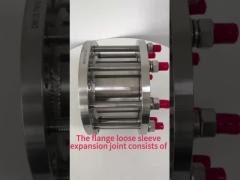 Anschließen von SS304/316 flexiblen universellen Edelstahlflanschadaptern