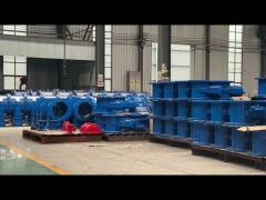 DN200 8 Inch Non Rising Stem Resilient Seated Ductile Iron Handwheel Flanged Gate Valve