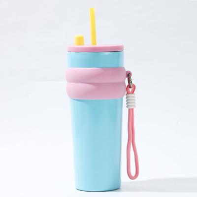 Cina 304 Food Grade Stainless Steel Thermos Water Bottle with Thermal Insulation 12-24 Hours in vendita