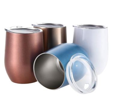 Cina Il viaggio amichevole Stemless della tazza di caffè dell'acciaio inossidabile 9oz 12oz Eco ha isolato la tazza in vendita