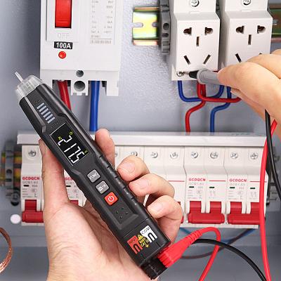 China HT122 Digital Pen Type Multimeter DC AC Voltage Tester Smart Multi-meter NCV Phase Sequence Auto Ranging Multimetre for sale