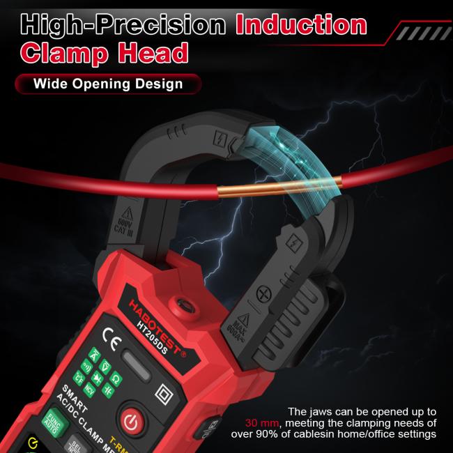 HABOTEST HT205AS/DS Digital Clamp Meter features detail