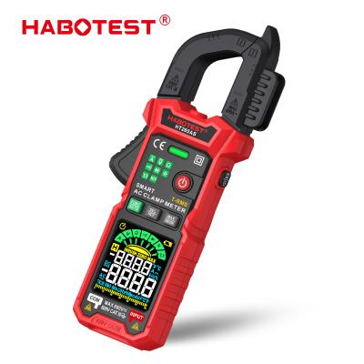China HABOTEST HT205AS/DS Multímetro de pinza digital True RMS - Comprobador de voltaje y corriente CA/CC, resistencia, capacitancia, frecuencia y temperatura con NCV en venta