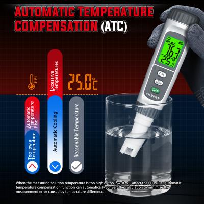 China HABOTEST HT631A/B Digital pH Meter - Professional Water Quality Tester with ATC, 0.01 High Accuracy for Hydroponics, Aquariums, Pools, Drinking Water & Home Use for sale