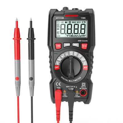 China Habotest HT113B Digital Multimeter DMM with True RMS 600V AC DC and 10A Current for Industrial and Household Use for sale