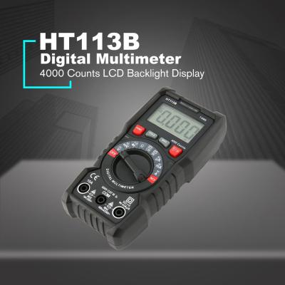 China Habotest HT113B Digital Multimeter DMM with True RMS 600V AC DC and 10A Current for Industrial and Household Use for sale
