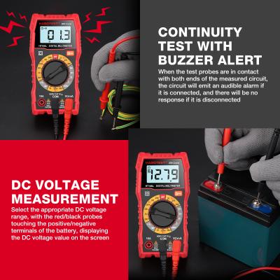 China Habotest HT108L Low Price Manual Range Digital Multimeter with Safety Rating CATIII 600V for Industrial and Household Use for sale