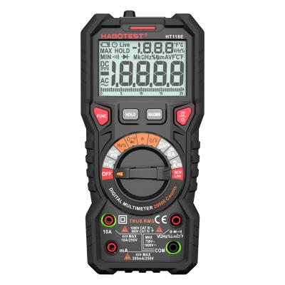 China Habotest HT118E 20000 Counts True RMS Autorange Digital Multimeter with 750V AC and 1000V DC Voltage Ranges for sale