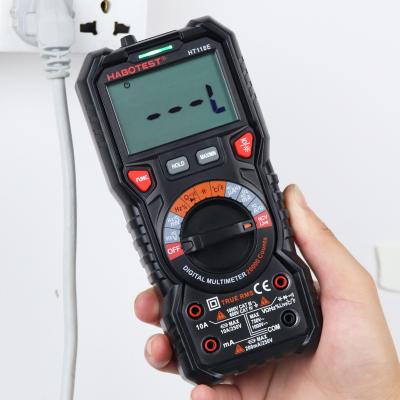 China Habotest HT118E 20000 Counts True RMS Autorange Digital Multimeter with 750V AC and 1000V DC Voltage Ranges for sale