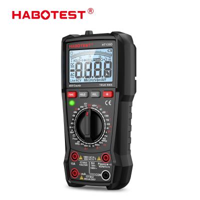 China Habotest HT135D 4000 Counts True RMS Digital Multimeter with Data Logging and Low Battery Indicator for Industrial Use for sale