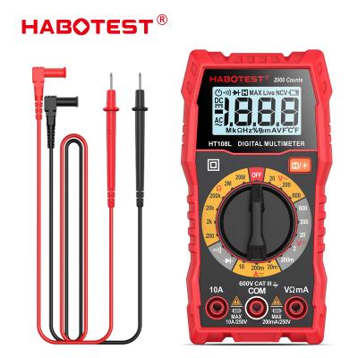 China CE Certified Digital Multimeter with ABS Material and Low Battery Indicator for Accurate Electrical Measurements for sale