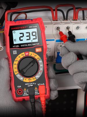 China CE Certified Digital Multimeter with ABS Material and Low Battery Indicator for Accurate Electrical Measurements for sale