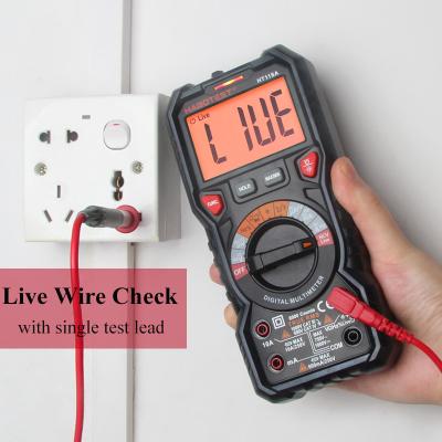 China LCD Display Red And Black Automatic Digital Multimeter for sale