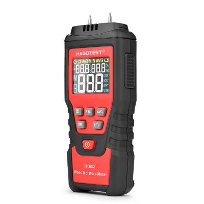 China 99.9%RH Digital Wood Moisture Meter , HT632 Humidity Moisture Meter for sale
