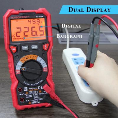 China 1000V 10A 6000 zählt Hand-Digitalmessinstrument zu verkaufen