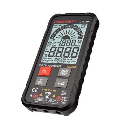 China Flashing Light HT112B 600A 600uA Habotest Multimeter for sale