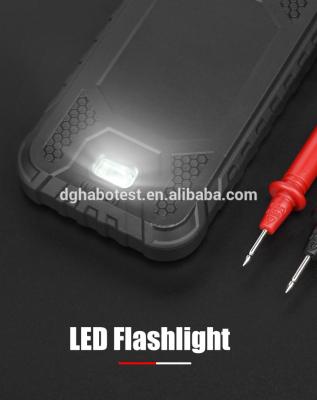 China Flashing Light HT112B 600A 600uA Habotest Multimeter for sale